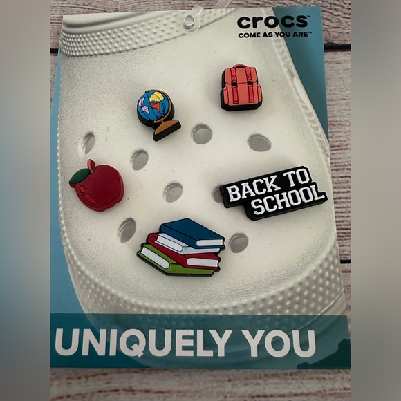 CROCS | Shoes | New Crocs Jibbitz 5pack Teacher Back To School | Poshmark